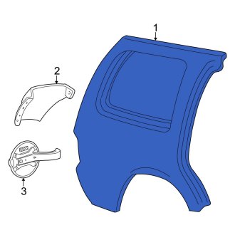 Ford Excursion OEM Quarter Panels & Parts | Rear & Front — CARiD.com