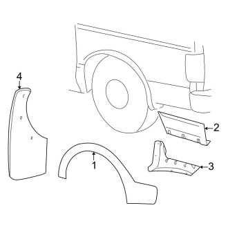 2003 Ford Excursion OEM Exterior & Body Parts — CARiD.com