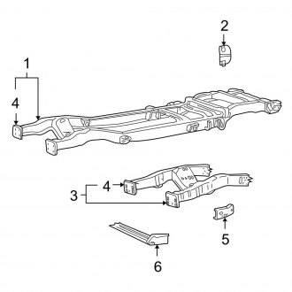 2005 Ford Excursion OEM Chassis Frames & Body Parts — CARiD.com