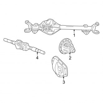2005 Ford Excursion OEM Driveline & Axle Parts - Hubs | CARiD
