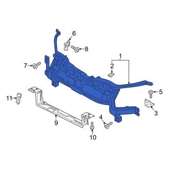 Ford Transit Radiator Supports | CARiD