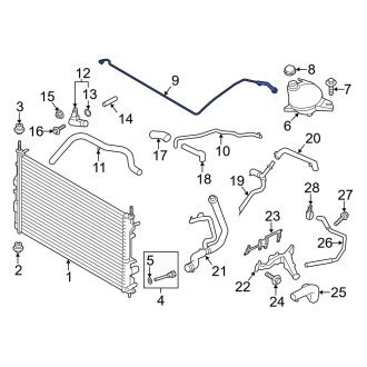 Ford Transit Coolant Overflow Tanks — CARiD.com
