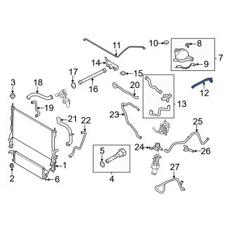 Ford Transit Coolant Overflow Tanks — CARiD.com