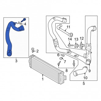 Ford Transit Intercooler Hoses & Pipes - Clamps, Kits | CARiD