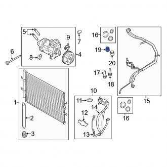 Ford Ranger OEM A/C & Heating Parts | Systems, Compressors — CARiD.com