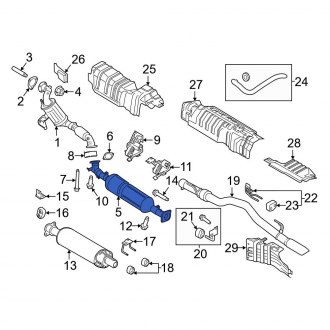 Ford Transit OEM Exhaust Parts - Systems, Tips, Pipes | CARiD