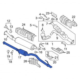 Ford Transit OEM Exhaust Parts | Systems, Tips, Pipes — CARiD.com