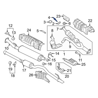 Ford Expedition OEM Exhaust Parts | Systems, Tips, Pipes — CARiD.com