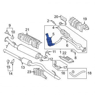 Ford Transit OEM Exhaust Parts | Systems, Tips, Pipes — CARiD.com