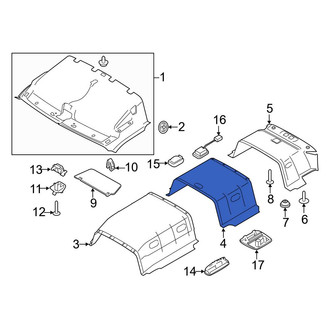 Ford Transit Replacement Headliners — CARiD.com
