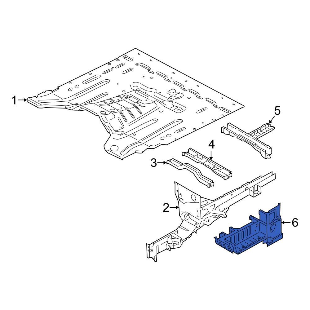 ford-oe-nk4z6120040b-rear-right-floor-sill