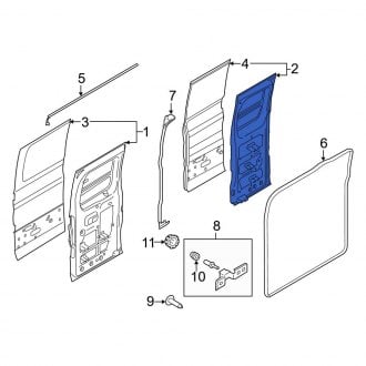 Ford Transit Replacement Door Shells & Skins | CARiD