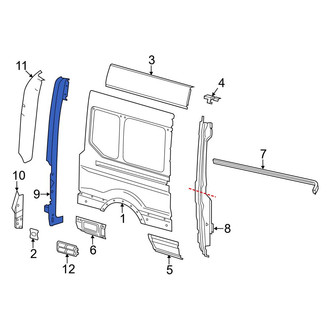 Ford Transit Pillars - Assemblies, Door Jambs, Braces | CARiD