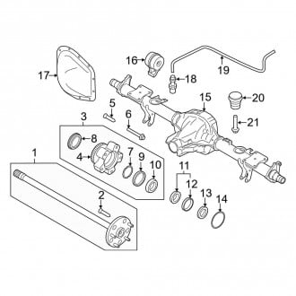 Ford Transit OEM Driveline & Axle Parts | Hubs, CV-Joints — CARiD.com