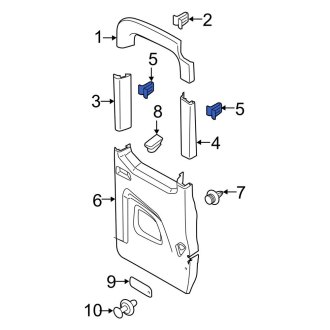 Ford Edge OEM Interior Components — CARiD.com