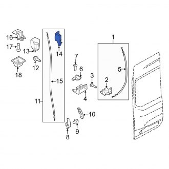 Ford Transit Door Locks + Components | CARiD