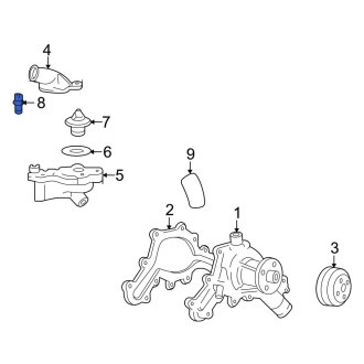 Ford C-MAX OEM Engine Cooling Parts | Radiators, Fans — CARiD.com