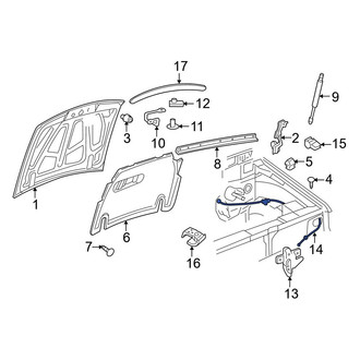 Ford Explorer Hood Release Cables & Handles — CARiD.com