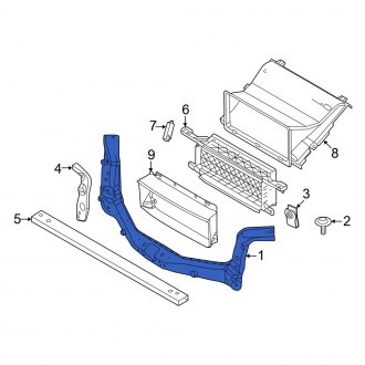 Ford F-150 Lightning Radiator Supports | CARiD
