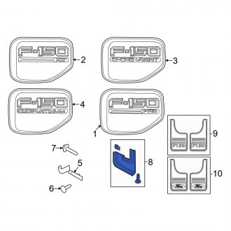 Ford OE™ Mud Flaps | CARiD