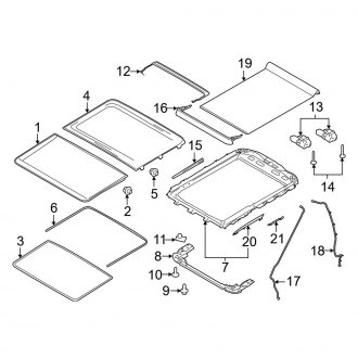 2025 Ford F-150 Lightning Roof Hardware - Clips, Screws | CARiD