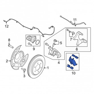 Ford F-150 Lightning OEM Brake Parts | Pads, Bleeders, Rotors — CARiD.com
