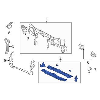Ford OE™ Header Panels - CARiD.com