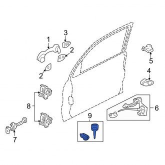 Ford Edge Door Locks + Components | CARiD