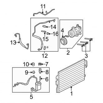2012 Ford Escape OEM A/C & Heating Parts - Systems | CARiD