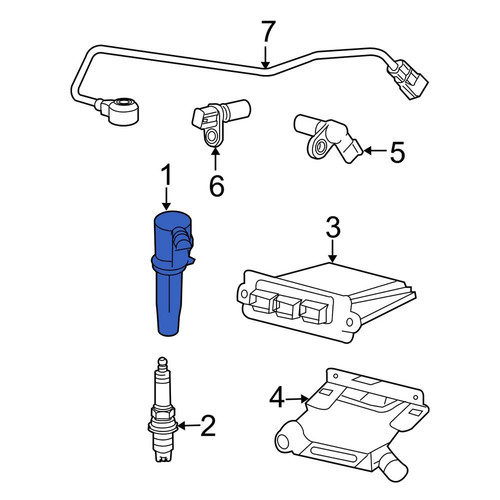 Ford OE 9E5Z12029A - Direct Ignition Coil