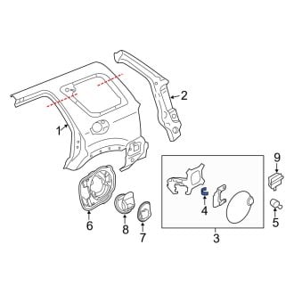 Ford Mustang OEM Quarter Panels & Parts | Rear & Front — CARiD.com