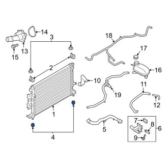 Ford C-MAX OEM Engine Cooling Parts - Radiators, Fans | CARiD