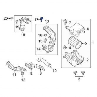 Ford Bronco OEM Engine & Components | Air Intake Parts — CARiD.com