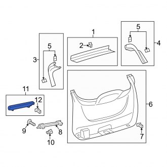 Ford Escape Trunk & Tailgate Moldings | CARiD