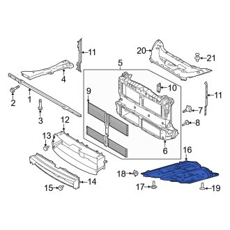 Ford Escape Underbody Covers | Splash Shields — CARiD.com