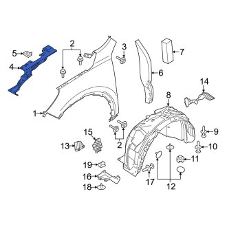Ford Maverick OEM Fenders | Factory Front & Rear Fenders — CARiD.com
