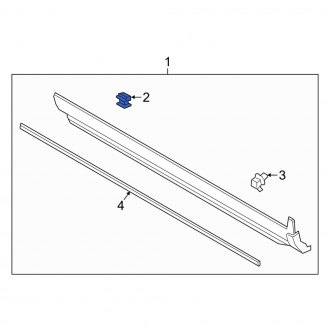 Ford Escape Rocker Panel Hardware | Clips, Brackets — CARiD.com
