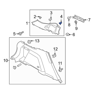 Ford Bronco Sport OEM Interior Components — CARiD.com
