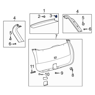 Ford Maverick Trunk & Tailgate Hardware | CARiD