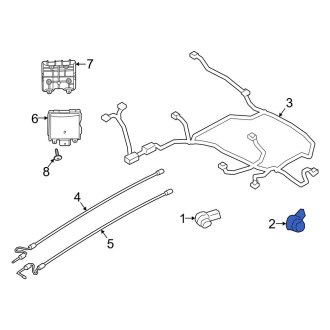 Ford Transit Parking Sensors | Garage, Rear, Front — CARiD.com