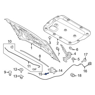Ford F-150 Lightning Replacement Hoods - Hinges, Supports | CARiD