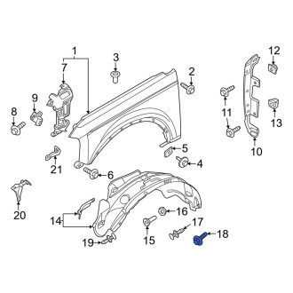 Ford Maverick OEM Fenders | Factory Front & Rear Fenders — CARiD.com