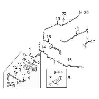 2022 Ford Bronco Windshield Washer Pumps | CARiD