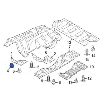Ford Bronco Rocker Panel Hardware - Clips, Brackets | CARiD