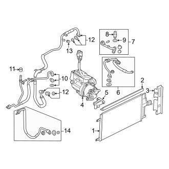 2012 Ford Escape OEM A/C & Heating Parts | Systems — CARiD.com