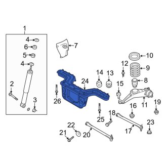 Ford Escape Replacement Chassis Frames & Rails - CARiD.com