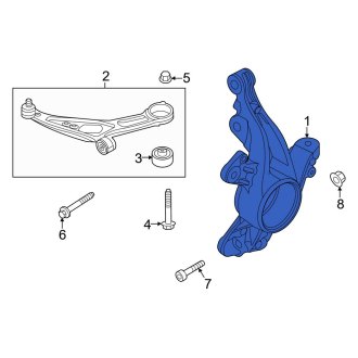 Ford Maverick Steering Knuckles, Spindles & Parts | CARiD