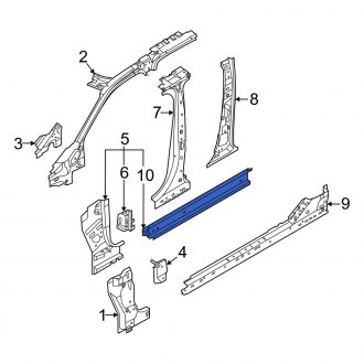 Ford Maverick Replacement Rocker Panels – CARiD.com
