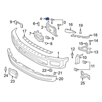 Ford F-350 Fender Support Braces & Hardware — CARiD.com