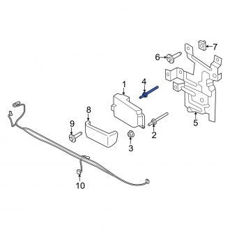 Ford F-250 Fender Support Braces & Hardware — CARiD.com